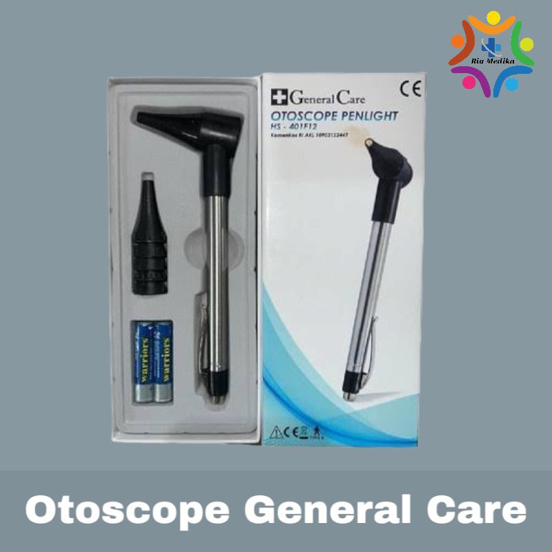 Jual Otoscope General Care Alat Pemeriksaan THT Penlight Senter LED ...