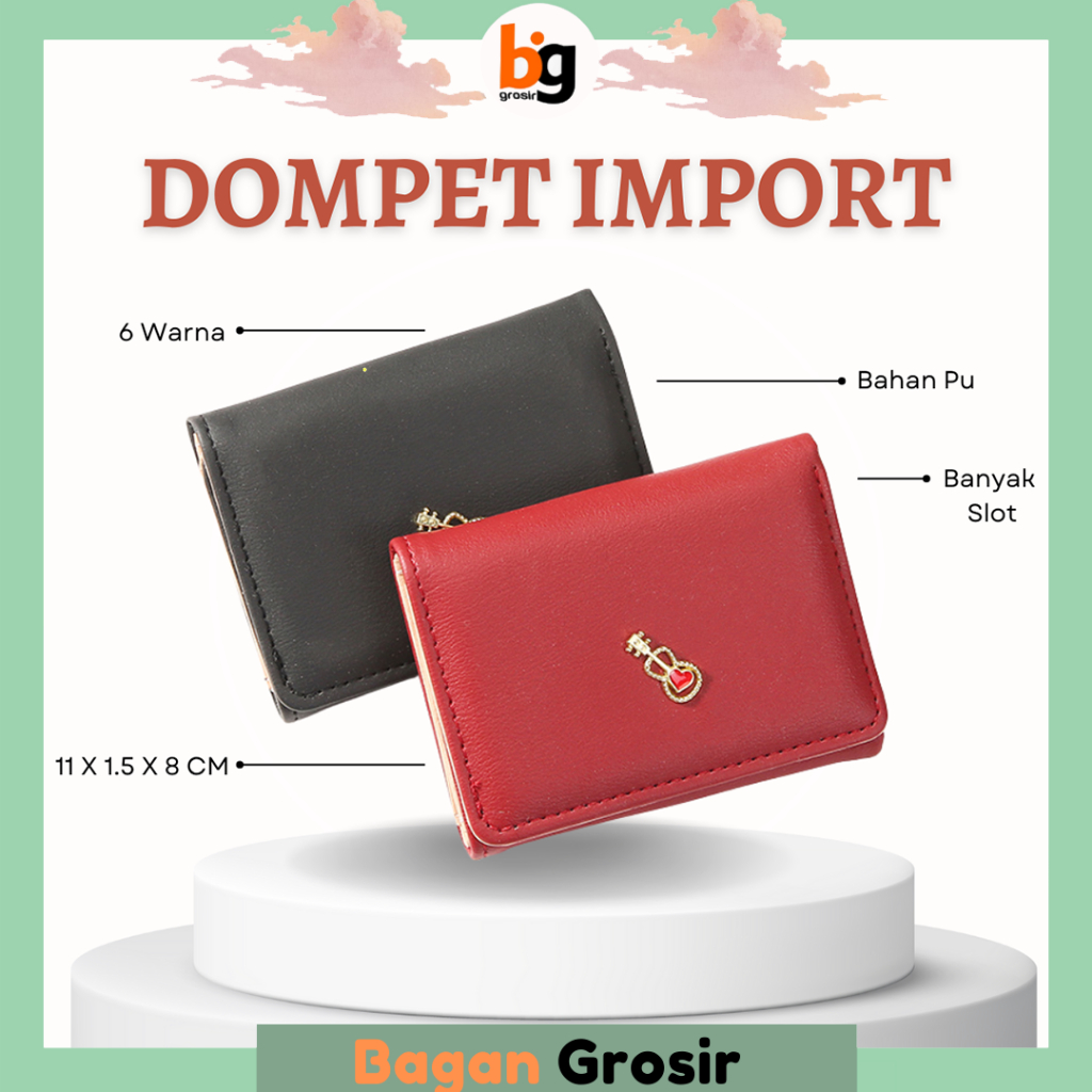 Jual BG / COD / Dompet Wanita Import / Dompet Wanita / Dompet Lipat ...