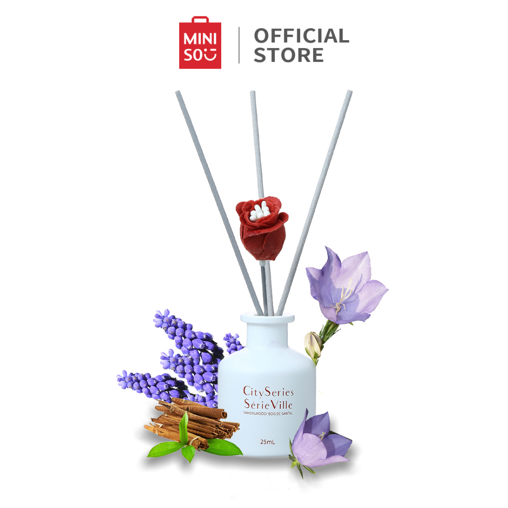 Jual Miniso Reed Diffuser Vanilla Pengharum Ruangan Aromaterapi Mewah ...