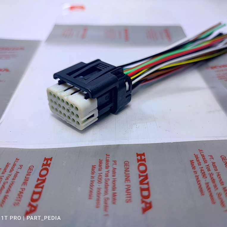 Jual kabel soket pin 21 soket modul scu smart control unit pin 21 pcx ...
