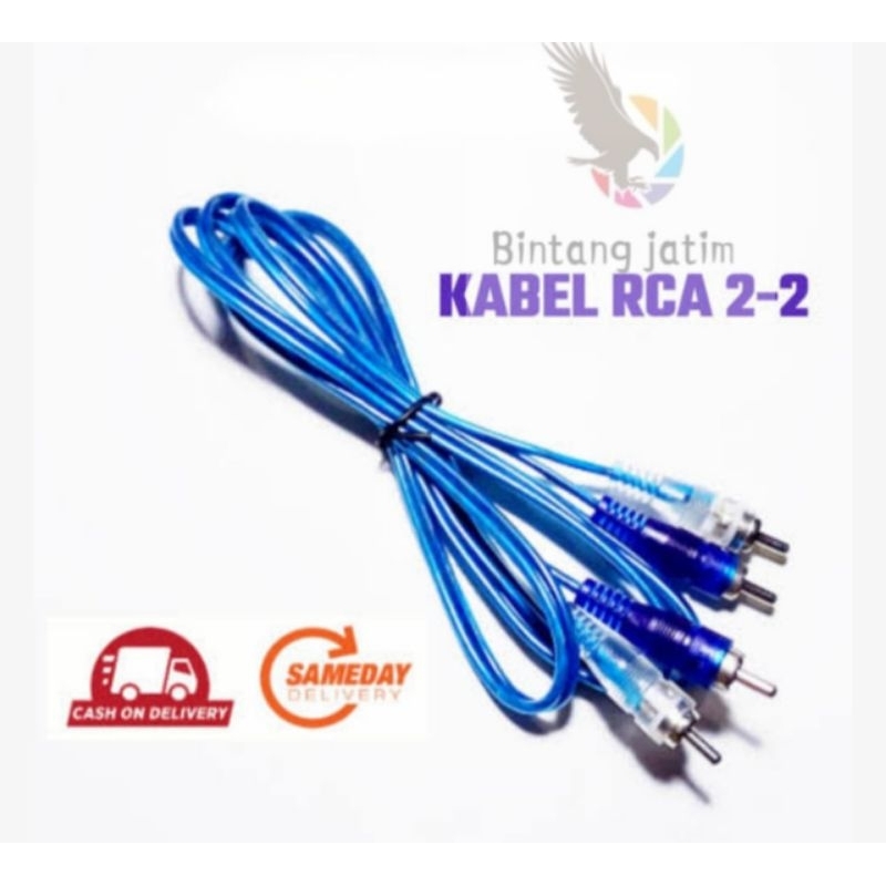 Jual KABEL RCA 2R-2R 1.5M TRANSPARANKABEL 2 JACK RCA TO 2 JACK RCA 1.5M TRANSPARAN | Shopee ...