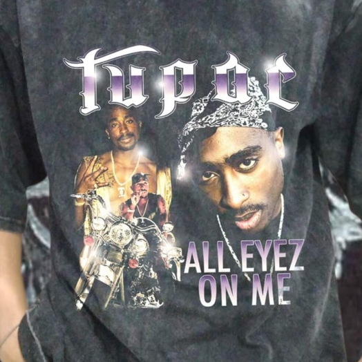 Jual Kaos Oversized Tupac Shakur All Eyes On Me #4, Tupac Shakur ...