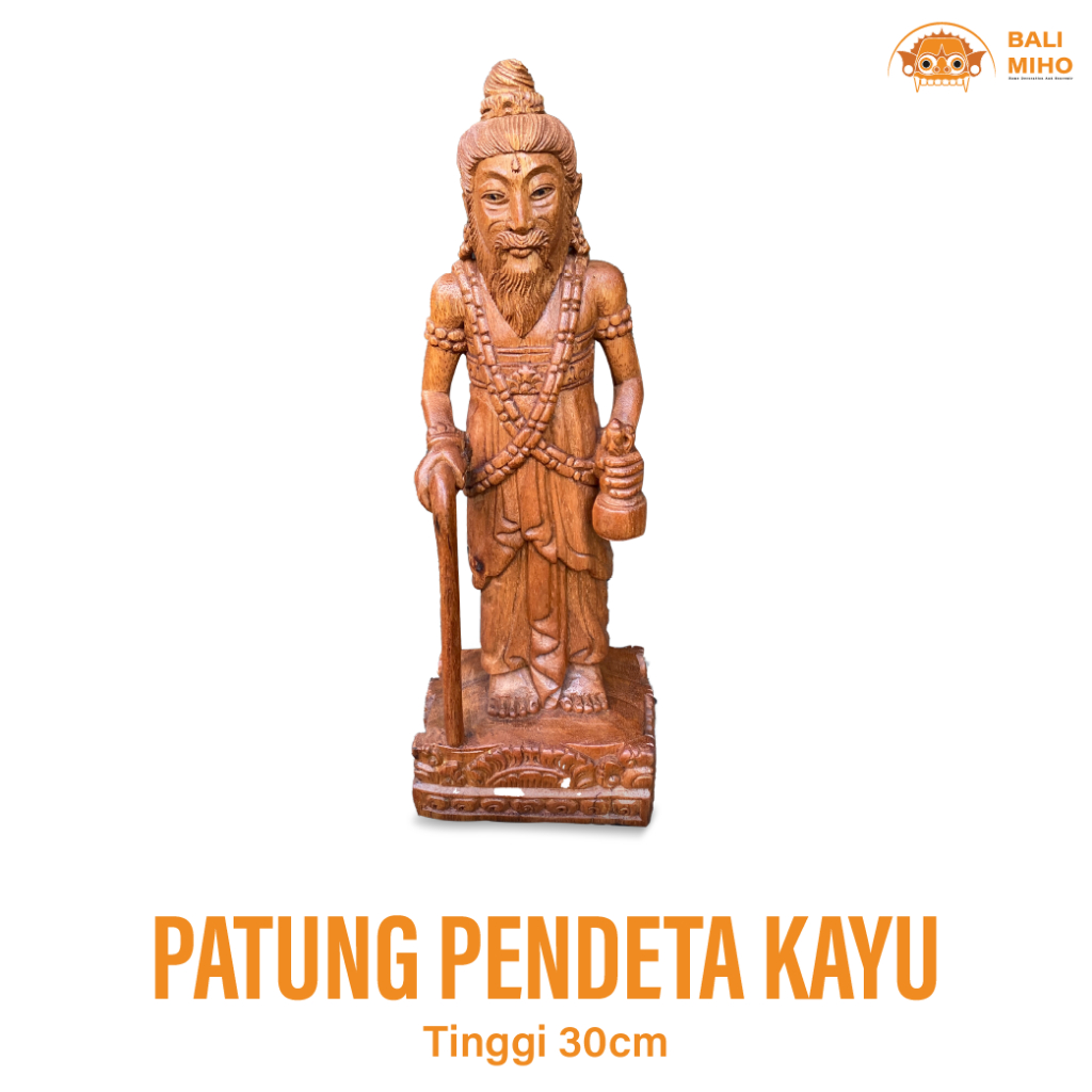 Jual Patung Pinandita Hindu 30 cm - Patung Ida Pedanda - Patung Rsi ...