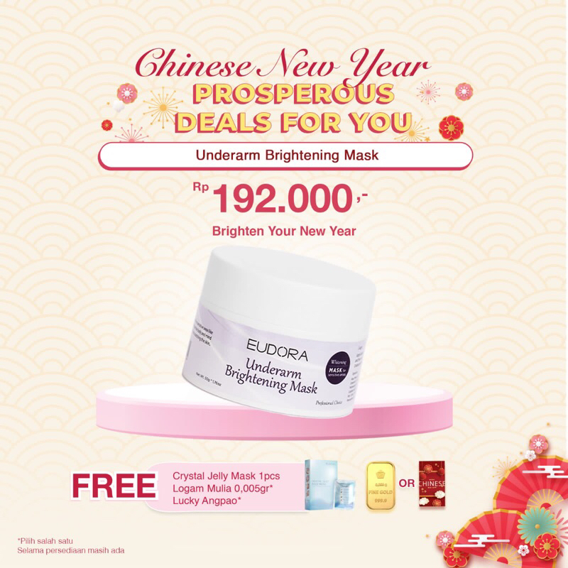 Jual Eudora - Krim Pelembab dan Pencerah Ketiak Siku dan Bikini Line ...