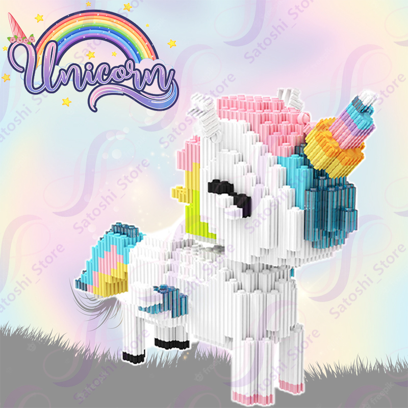 Jual Nano Block UNICORN Series | Satoshi_store | Shopee Indonesia