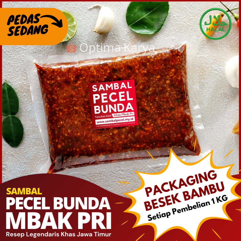 Jual Sambel Pecel Bunda Khas Mbak Pri / Sambel Pecel Madiun / Sambel ... Jual Sambel Pecel Bunda Khas Mbak Pri / Sambel Pecel Madiun / Sambel ...