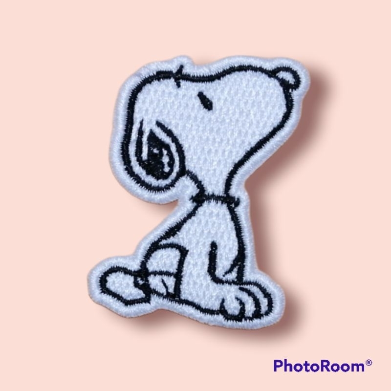 Jual Iron Patch Snoopy Sendirian | Shopee Indonesia