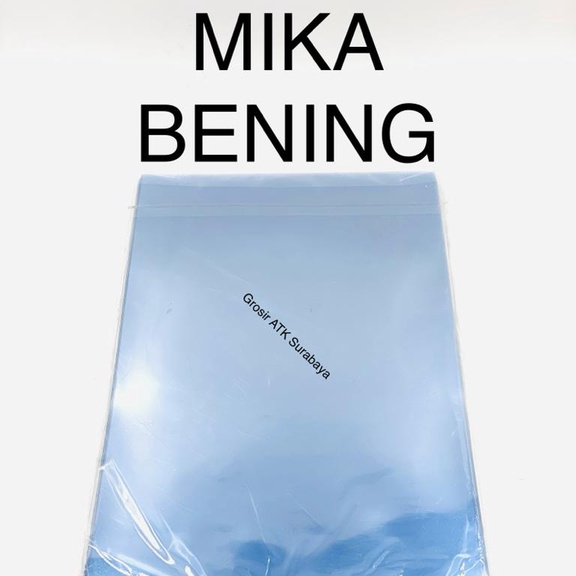 Jual PLASTIK MIKA FILM MEGATOP BENING / Jilid Sampul Cover Makalah Folio TRANSPARAN BENING ...
