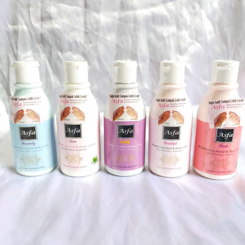 Jual Asfa Brightening Hand & Body Lotion 130ml | Shopee Indonesia