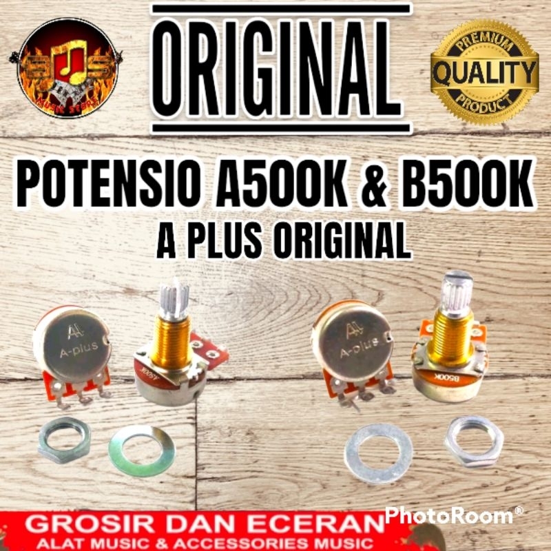 Jual Gitar Potensio A500K dan Potensio B500k Potensio A Plus B500k A500k Gold Kuningan | Shopee ...