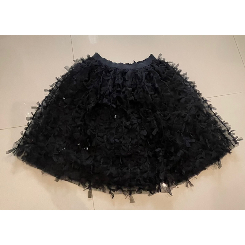 Jual rok ruffle hitam NEW TAG | Shopee Indonesia