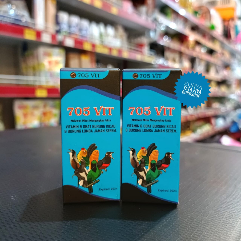 Jual 705 VIT VITAMIN DAN OBAT BURUNG KICAU MENCEGAH PENYAKIT DAN ...