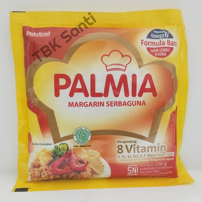 Jual Palmia | Margarine Mentega Serbaguna | 200 Gram | Shopee Indonesia