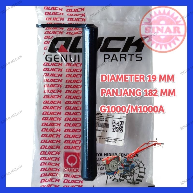Jual TRAKTOR QUICK G1000 HITCH PIN SUB ASSY M1000A PEN LUKU 1 PC ...