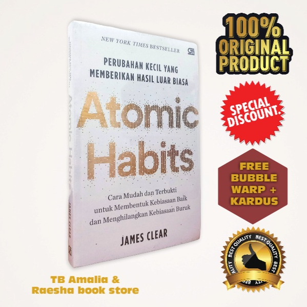 Jual Buku Atomic Habits - Perubahan Kecil Yang Memberikan Hasil Luar Biasa | Shopee Indonesia