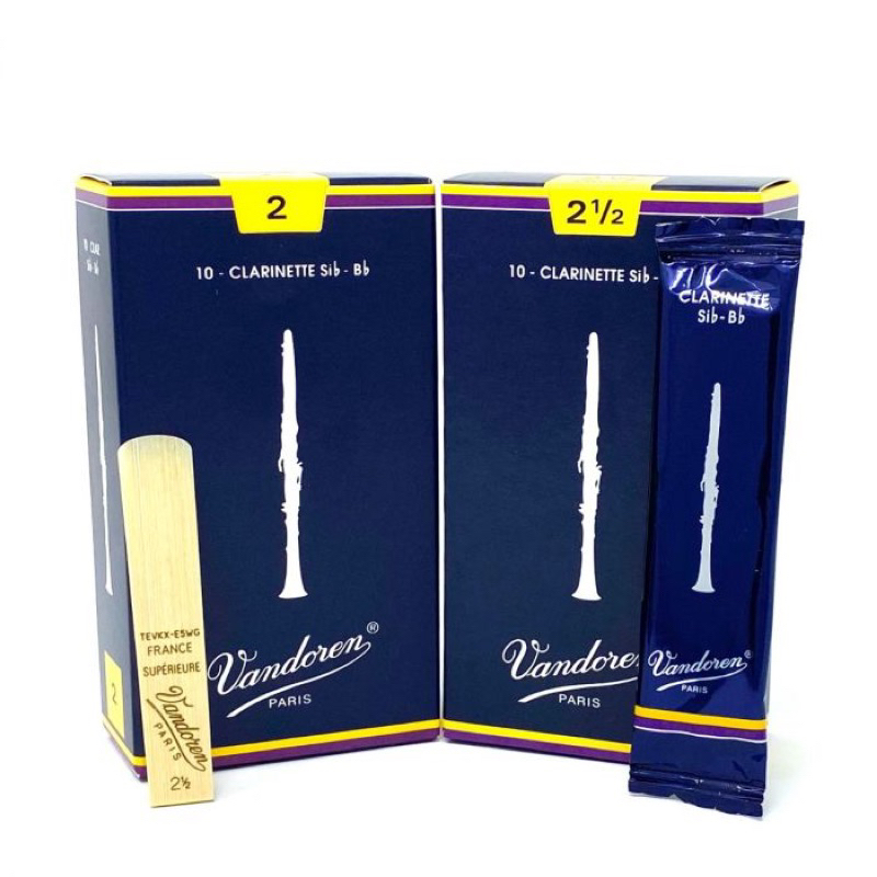Jual Reed Clarinet Tradisional 1.5|2|2.5|3 Bb Vandoren Reeds ...