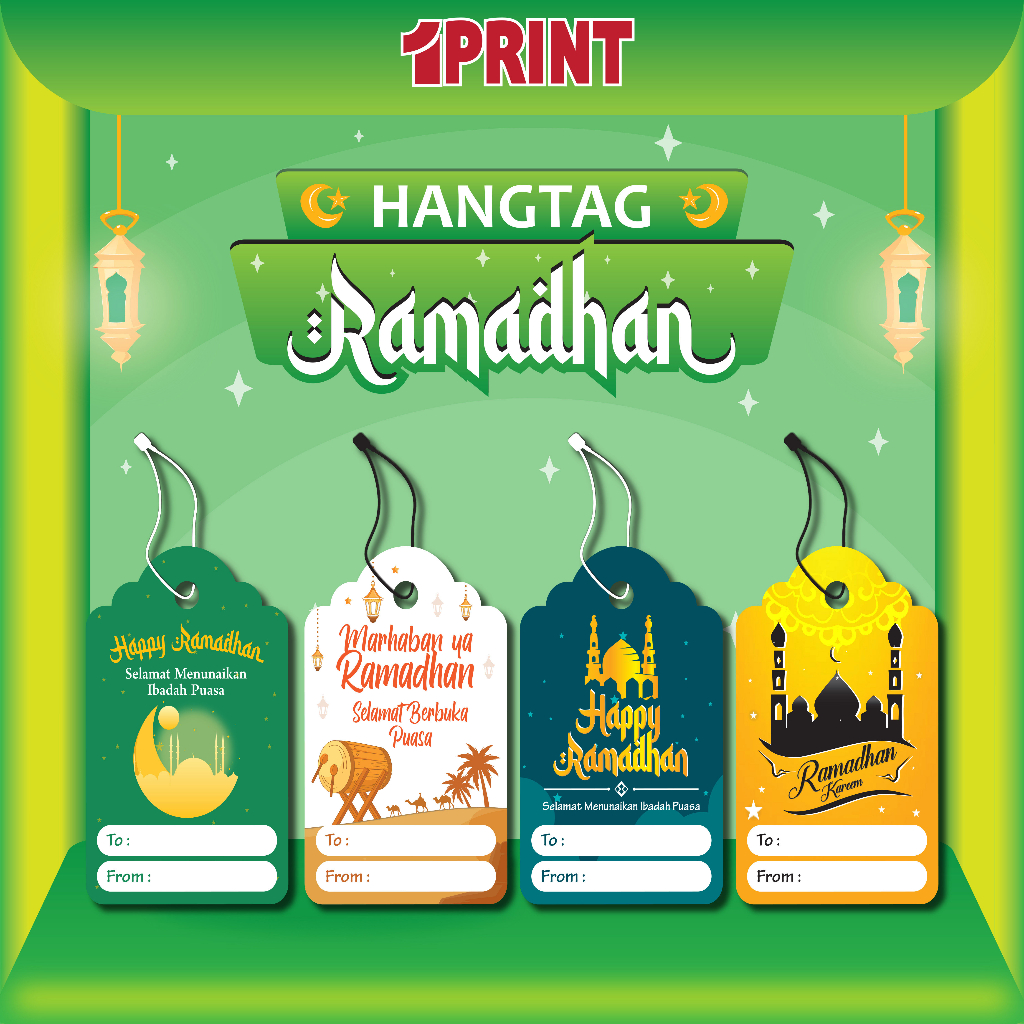 Jual Hangtag Ramadhan Kareem | Hangtag Ramadhan | Hangtag Murah | Gift ...