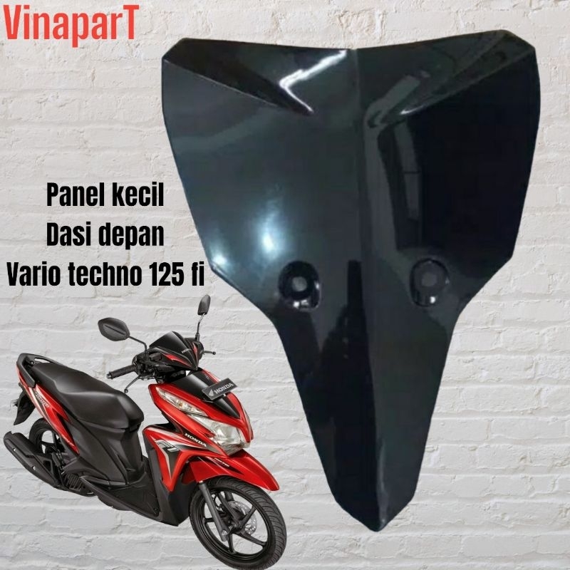Jual cover front top panel kecil dasi depan vario techno 125 fi old ...