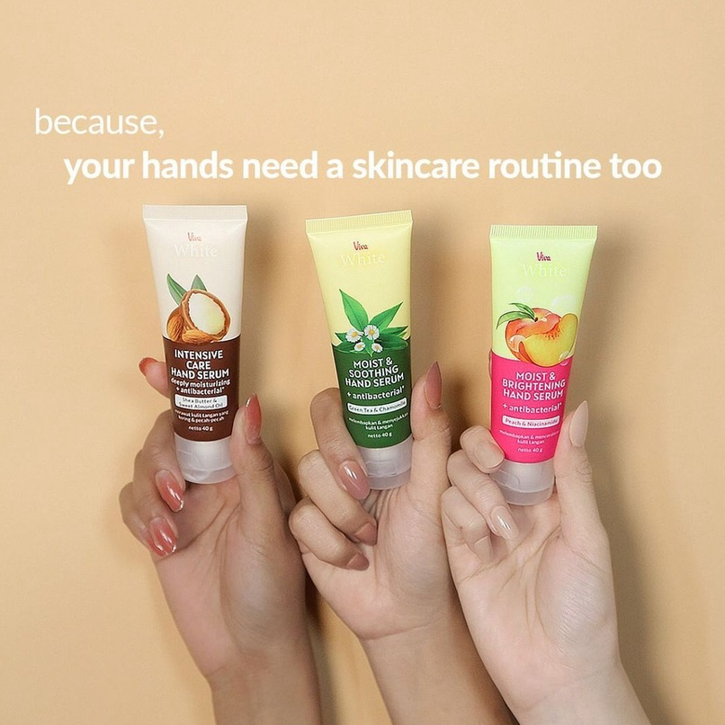Jual VIVA HAND SERUM Moist Brightening, Soothing, Intensive Care - 40 ...