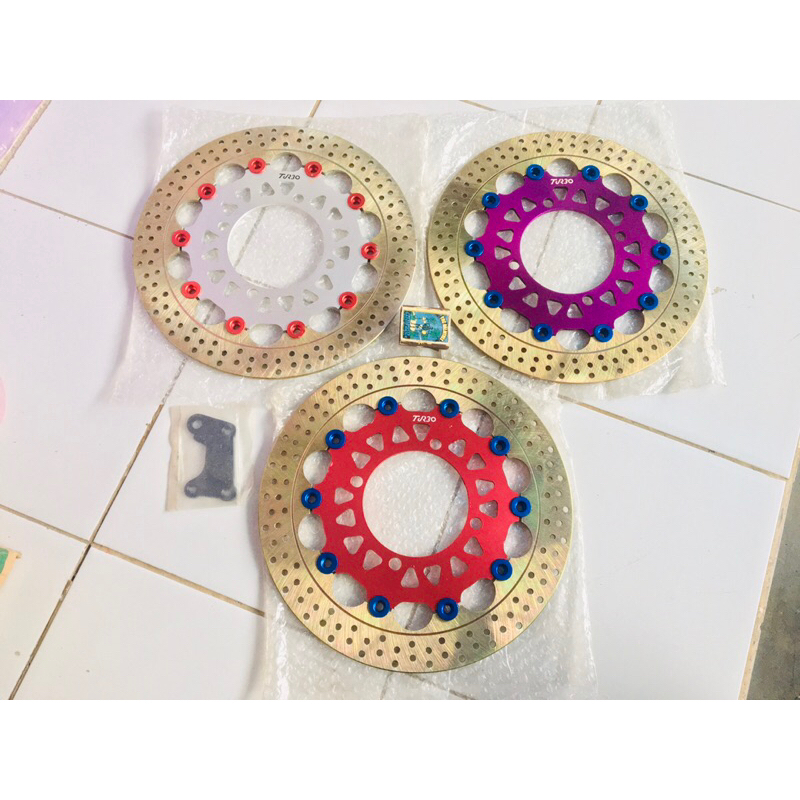 Jual disc floating piringan cakram turbo thailand kawasaki serpico krr ...