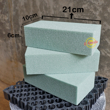 Jual Busa Kering / Floral Foam / Gabus Bunga / Oasis Kering | Shopee ...
