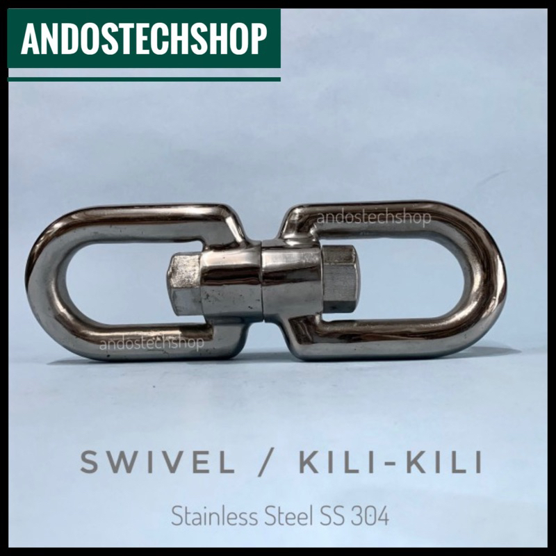 Jual Kili Kili SS304 16 mm 5/8 Inch | Swivel Stainless Steel 5/8" 16mm ...