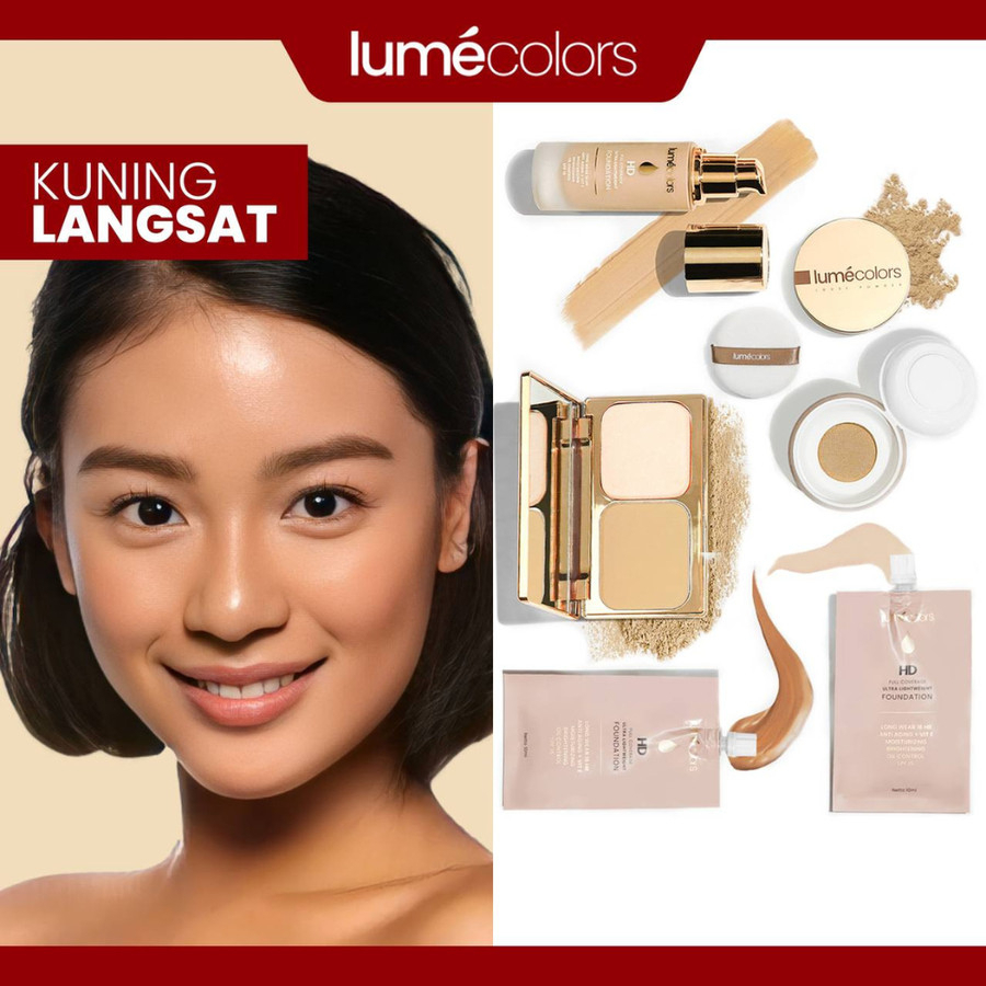 Jual Paket Perfect Complexion Lumecolors Fondation Bedak Padat Dan ...