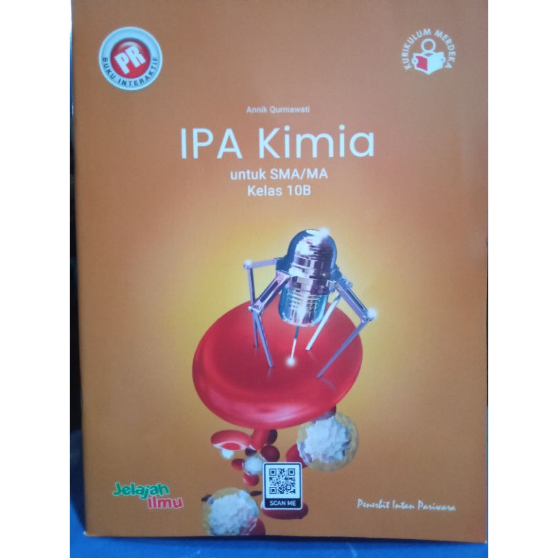 Jual PR Buku Interaktif IPA Kimia Kelas 10B Kurikulum Merdeka Penerbit Intan Pariwara | Shopee ...