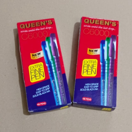 Jual Pena Pulpen Faster Queen Extra Fine C6000 1 Lusin (code 28 m105 ...