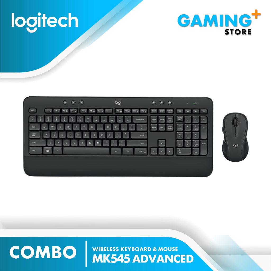 Jual Logitech MK545 / MK 545 Advanced Wireless Keyboard Mouse Combo ...