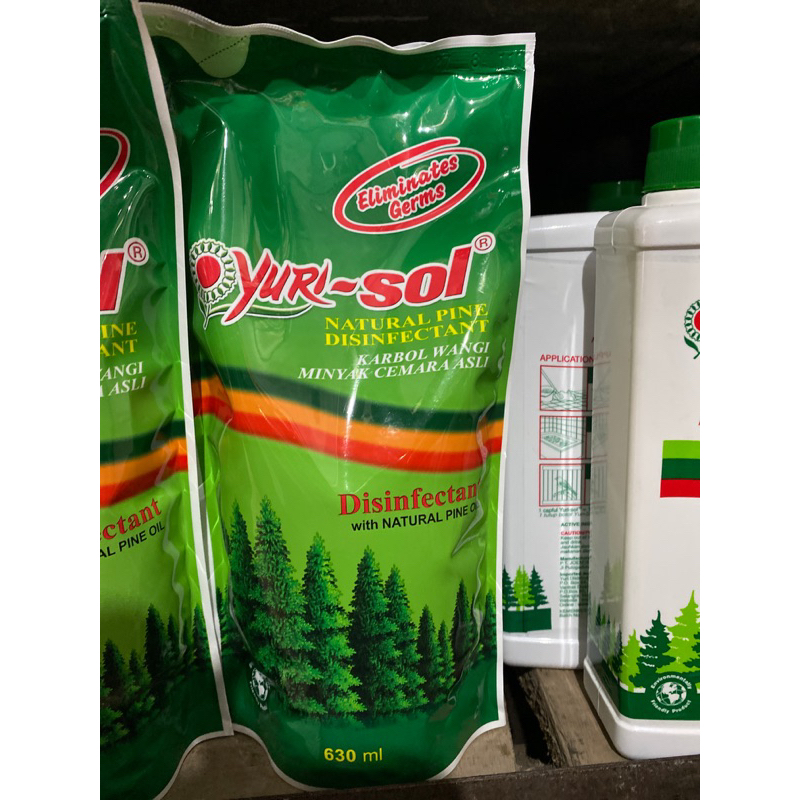 Jual Yuri Yurisol Disinfectant 1L Karbol Wangi Natural Pine Asli ...