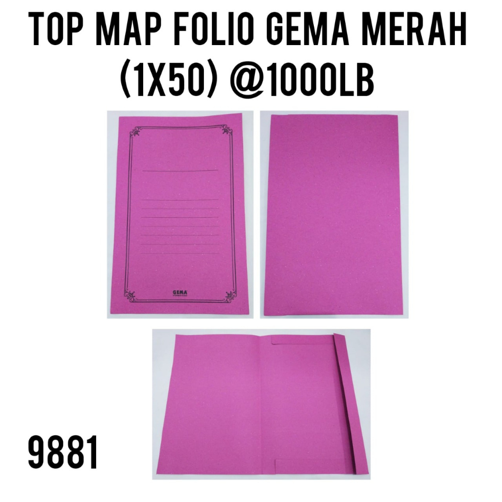 Jual STOPMAP / STOFMAP / MAP KERTAS WARNA HIJAU, MERAH, KUNING, BIRU ...