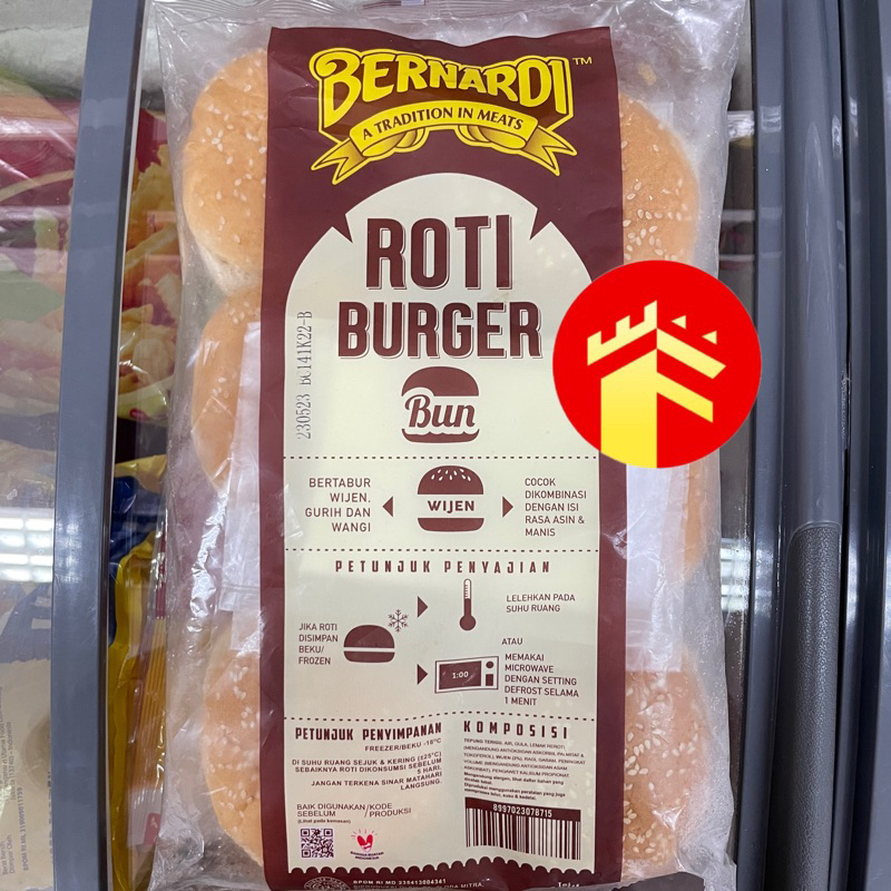 Jual BERNARDI ROTI BURGER WIJEN 6 PCS | Shopee Indonesia