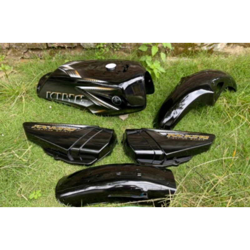 Jual Paket Tangki Spakbor box aki RX king Hitam Fullset | Shopee Indonesia