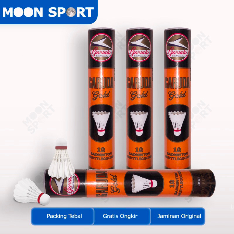 Jual Shuttlecock Garuda Gold orange Original | kok badminton | kock ...