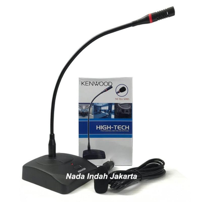 Jual mic kenwood TM-18 microphone meja/podium | Shopee Indonesia