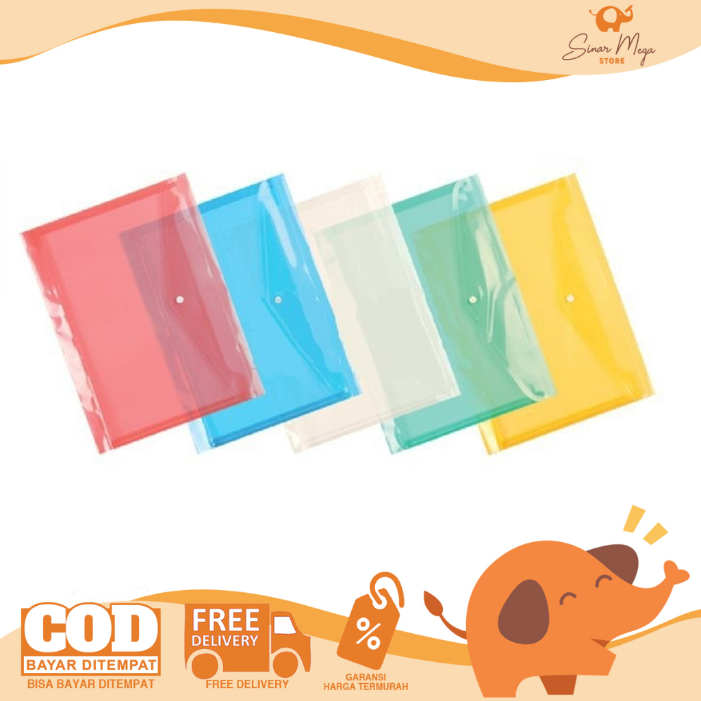 Jual Map Kancing Clear Plastik Varian Warna-Warni Murah | Shopee Indonesia