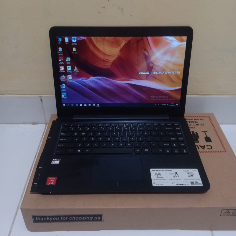 Jual Laptop Asus E402WA, Amd E2-6110, Amd Radeon R2 Graphics, Ram 4 ...