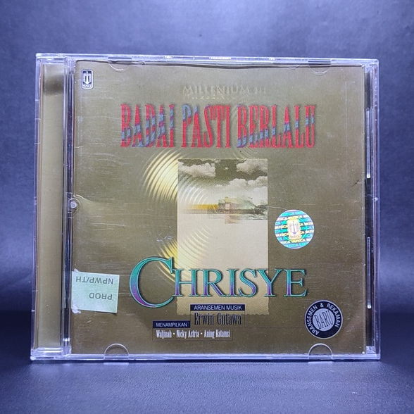 Jual CD CHRISYE - OST BADAI PASTI BERLALU ( CD ORIGINAL ) | Shopee Indonesia