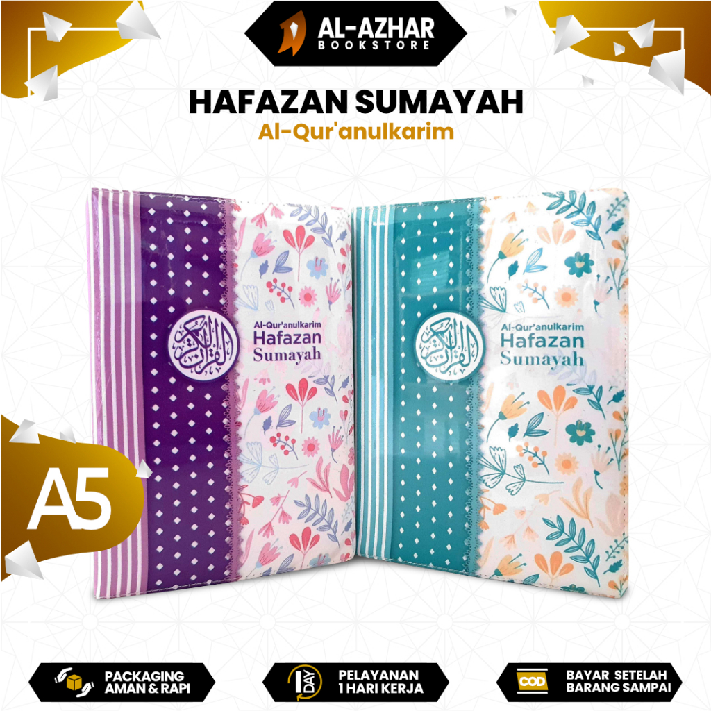 Jual Al Quran Hafazan Sumayyah A5 Sedang Terjemah Perkata Tajwid 8 Blok ...