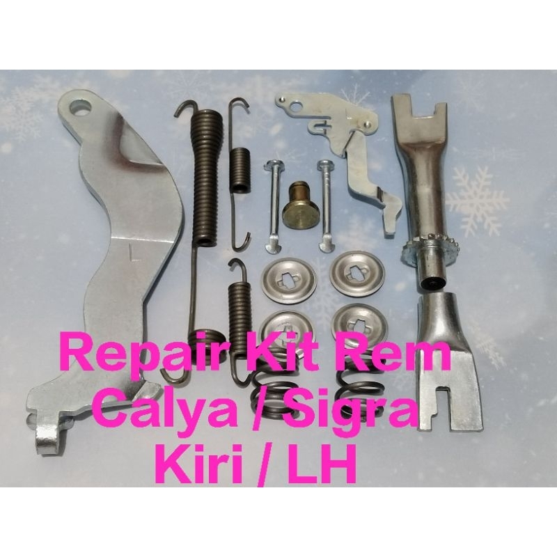 Jual Kit Rem Tangan Calya Kiri LH/ Sigra Kiri LH \ Repair Kit Rem Calya ...