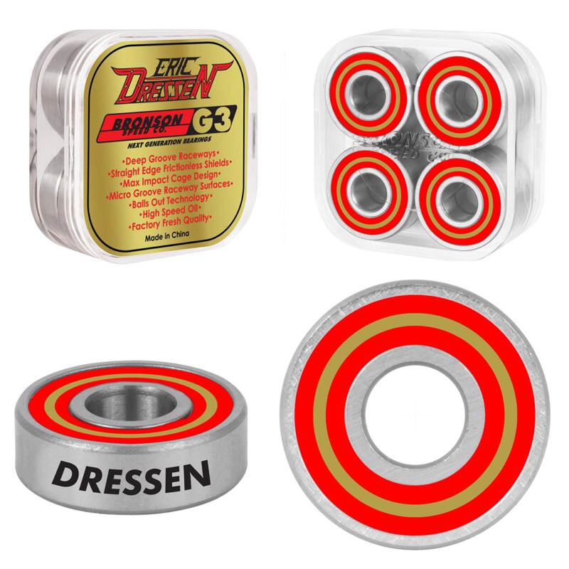 Jual BRONSON ERIC DRESSEN PRO BEARING G3 SPEED CO. | Shopee Indonesia