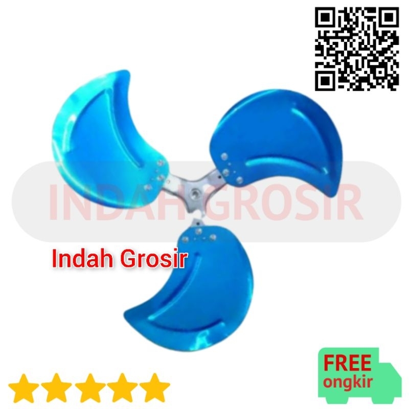 Jual BALING BALING kipas angin BESI 18 inch - model AS BAUT 8 mm ...