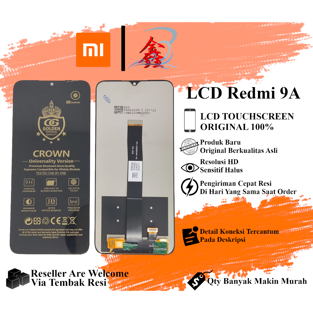 Jual LCD TOUCHSCREEN XIAOMI REDMI 9A REDMI 9C REDMI 10A COMPLETE ...