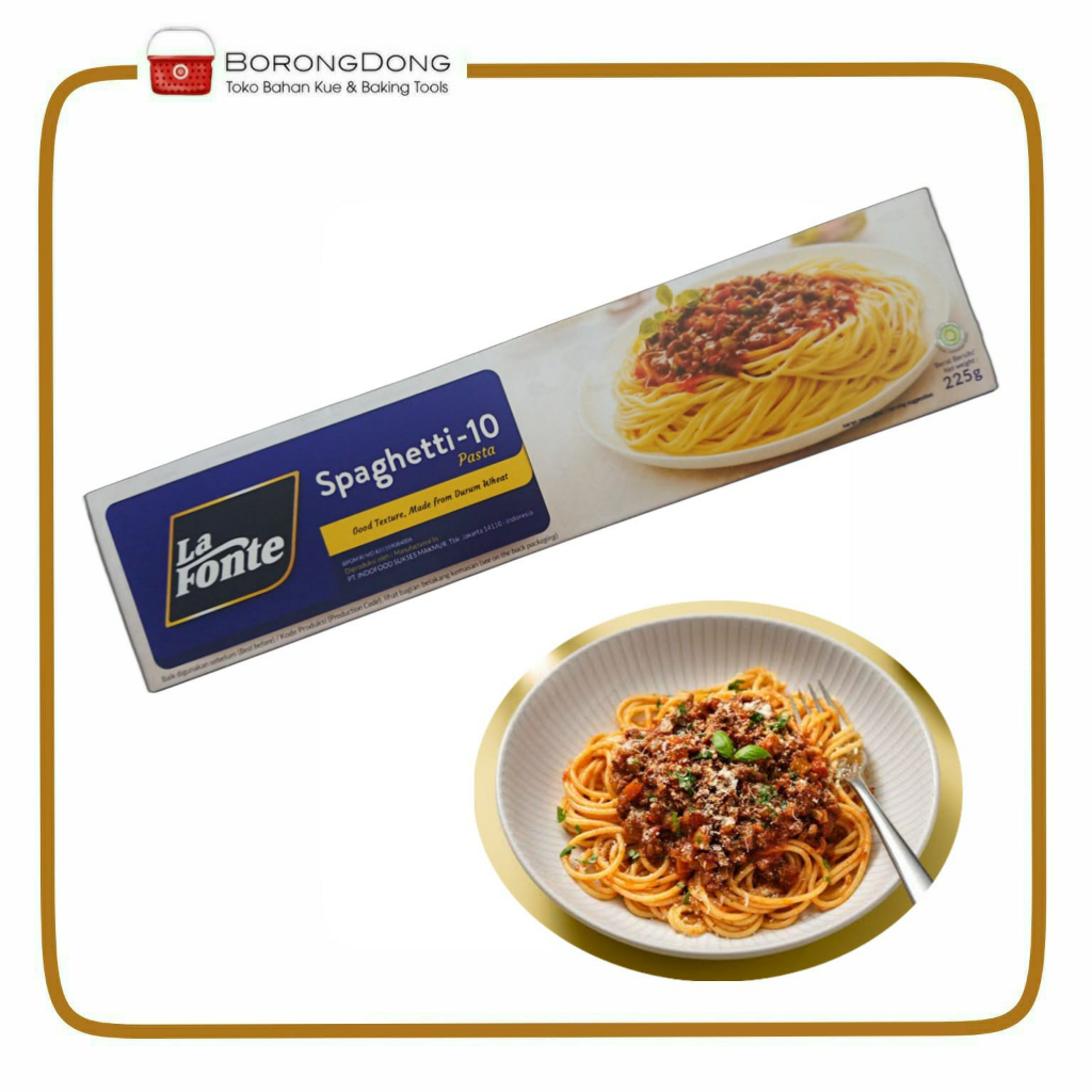 Jual Lafonte Spaghetti 225g / 450g | Shopee Indonesia