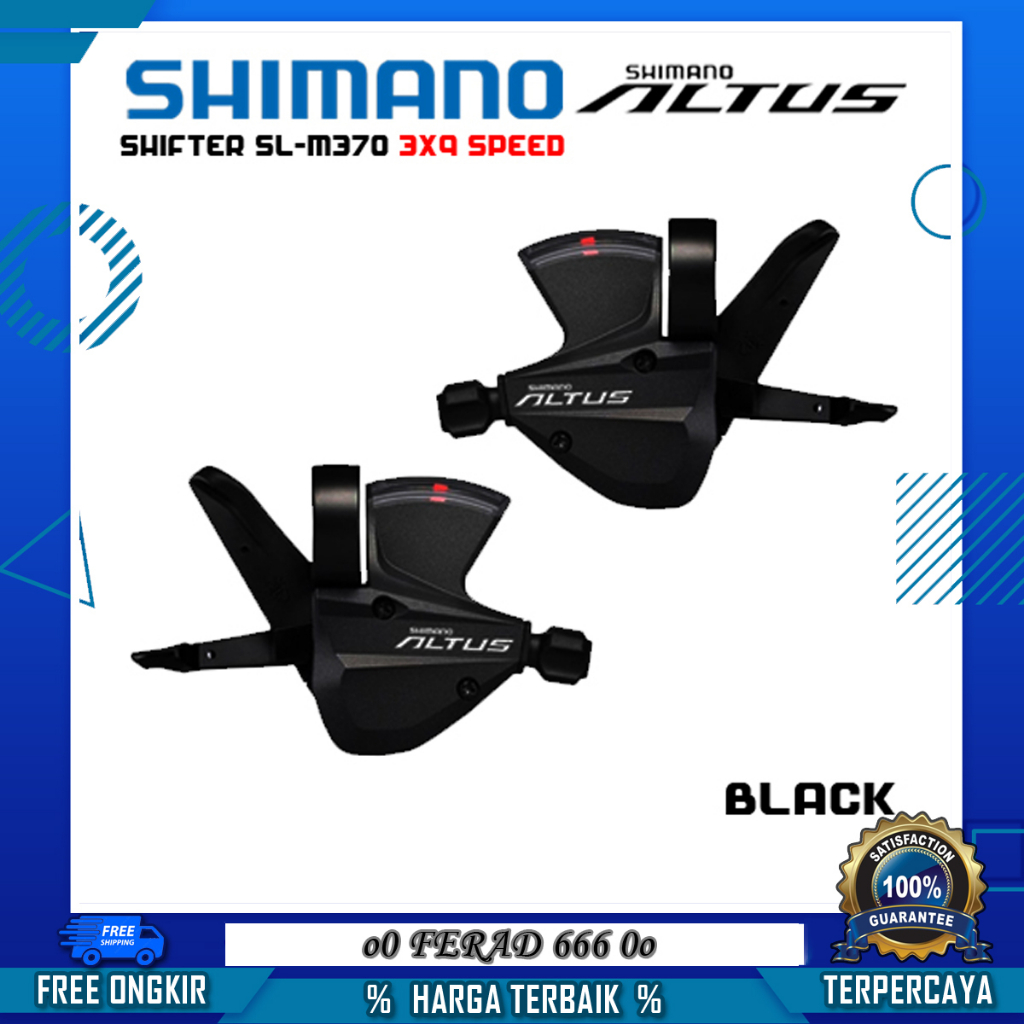 Jual Shifter 9 Speed Model Shimano Altus M370 L/R | Shopee Indonesia