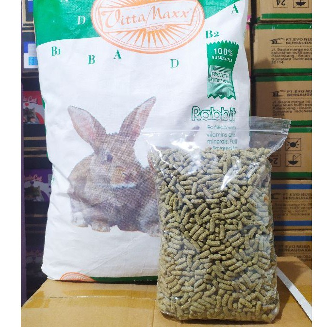 Jual Vittamax Makanan Kelinci Rabbit Food vitamax REPACK 5KG | Shopee ...