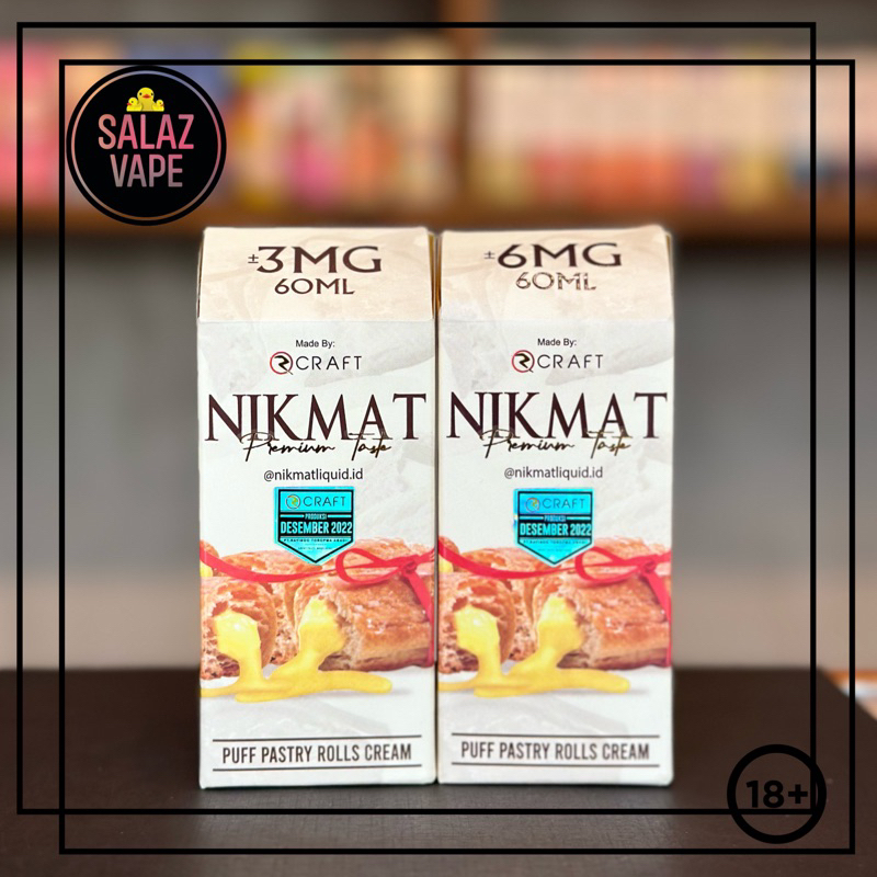 Jual Nikmat V1 Puff Pastry Rolls Cream 60ML | Shopee Indonesia