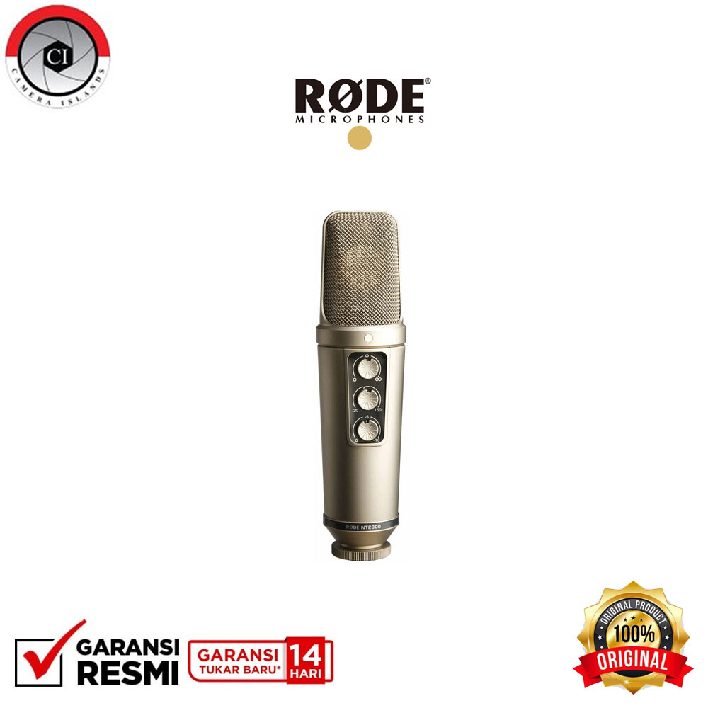 Jual RODE NT2000 Condenser Microphone | Shopee Indonesia