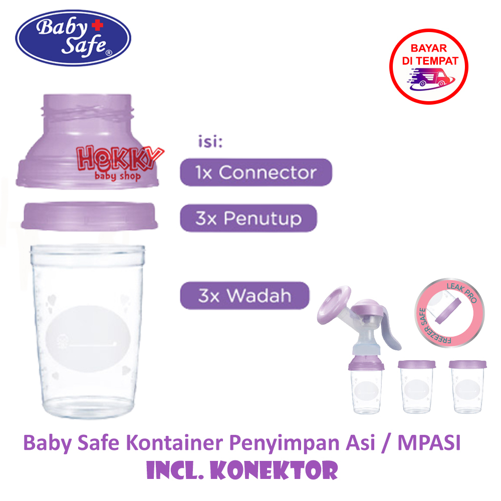 Jual Baby Safe Breastfeeding Container | Babysafe Kontainer Wadah ...
